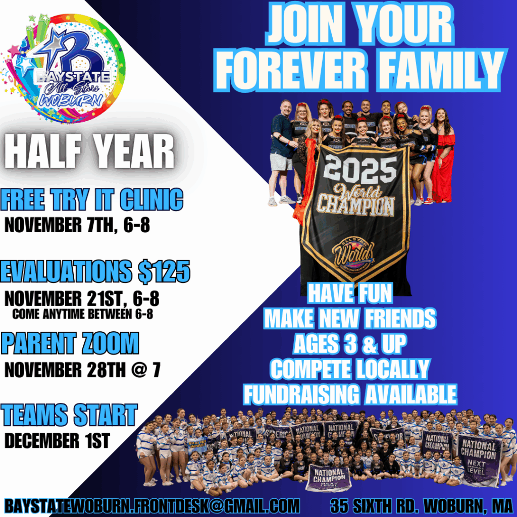 Half Year Cheerleading - Bay State All Star Cheerleading